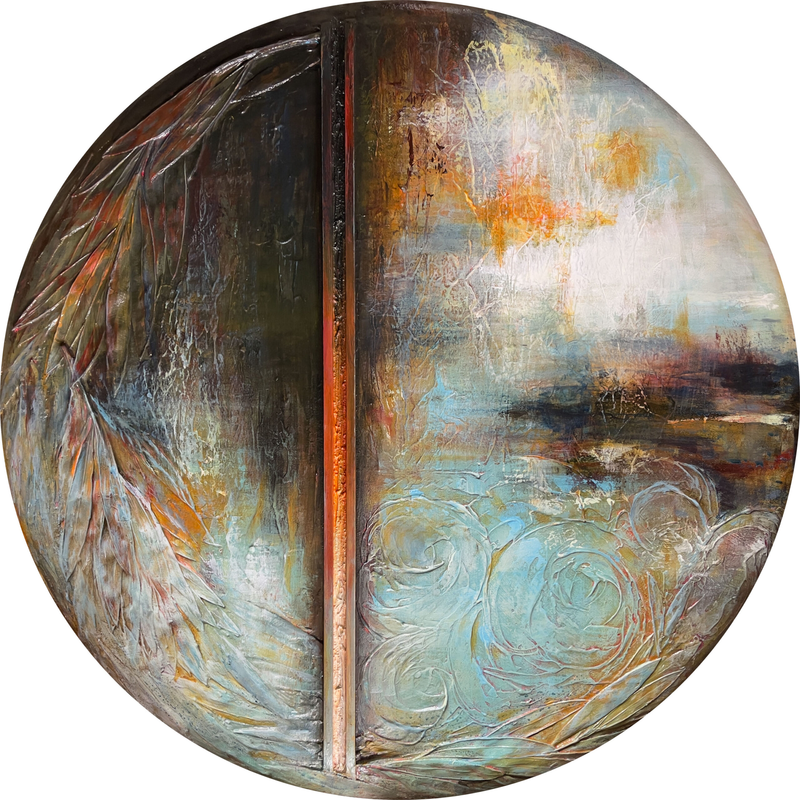 Distant Sanctuary - Daniele Jones Abstract Art